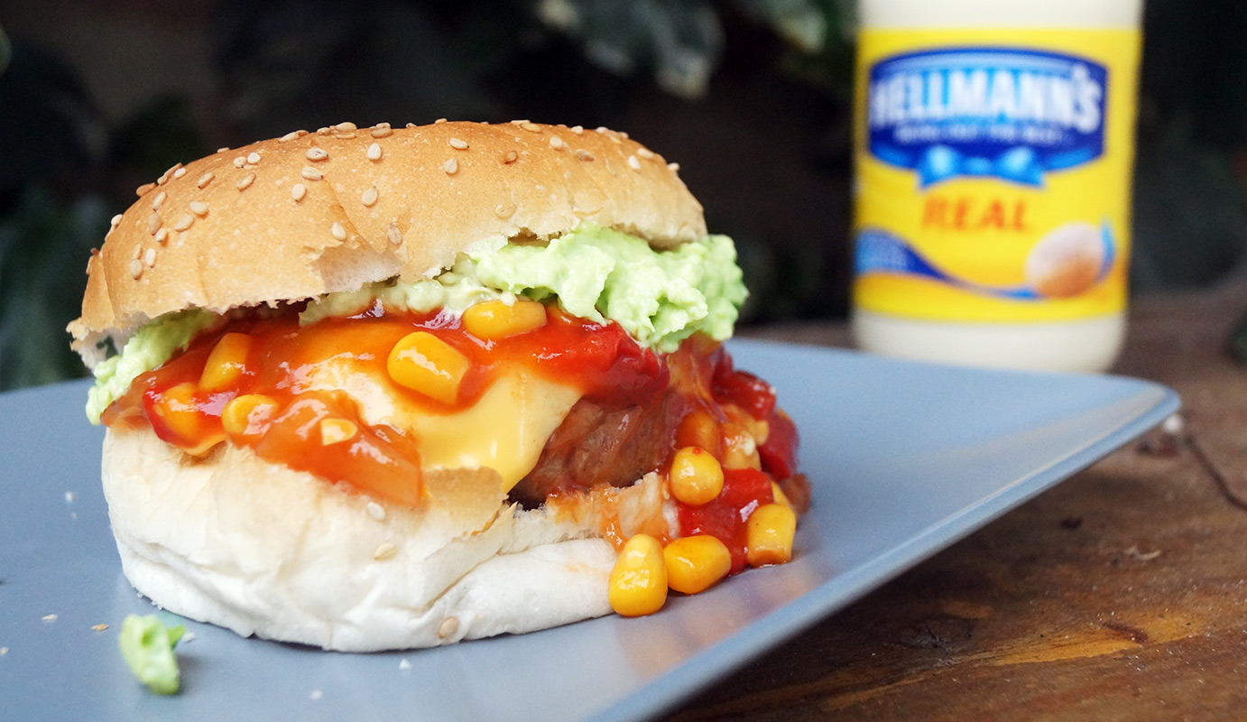 Recept van lezeres Kelly: Mexicaanse burger met salsa en guacamole ...