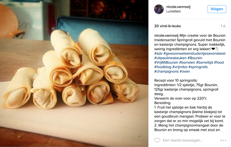 5 toffe recepten met Boursin #VrijMiBoursin - Gewoon wat een studentje ...