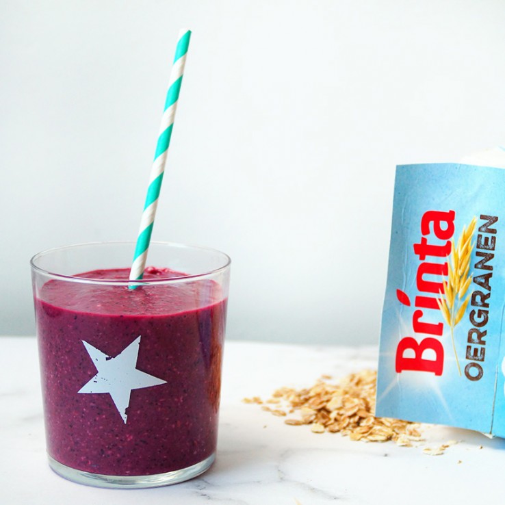 3 ontbijtsmoothies met groenten, fruit en Brinta Oergranen - Gewoon wat ...