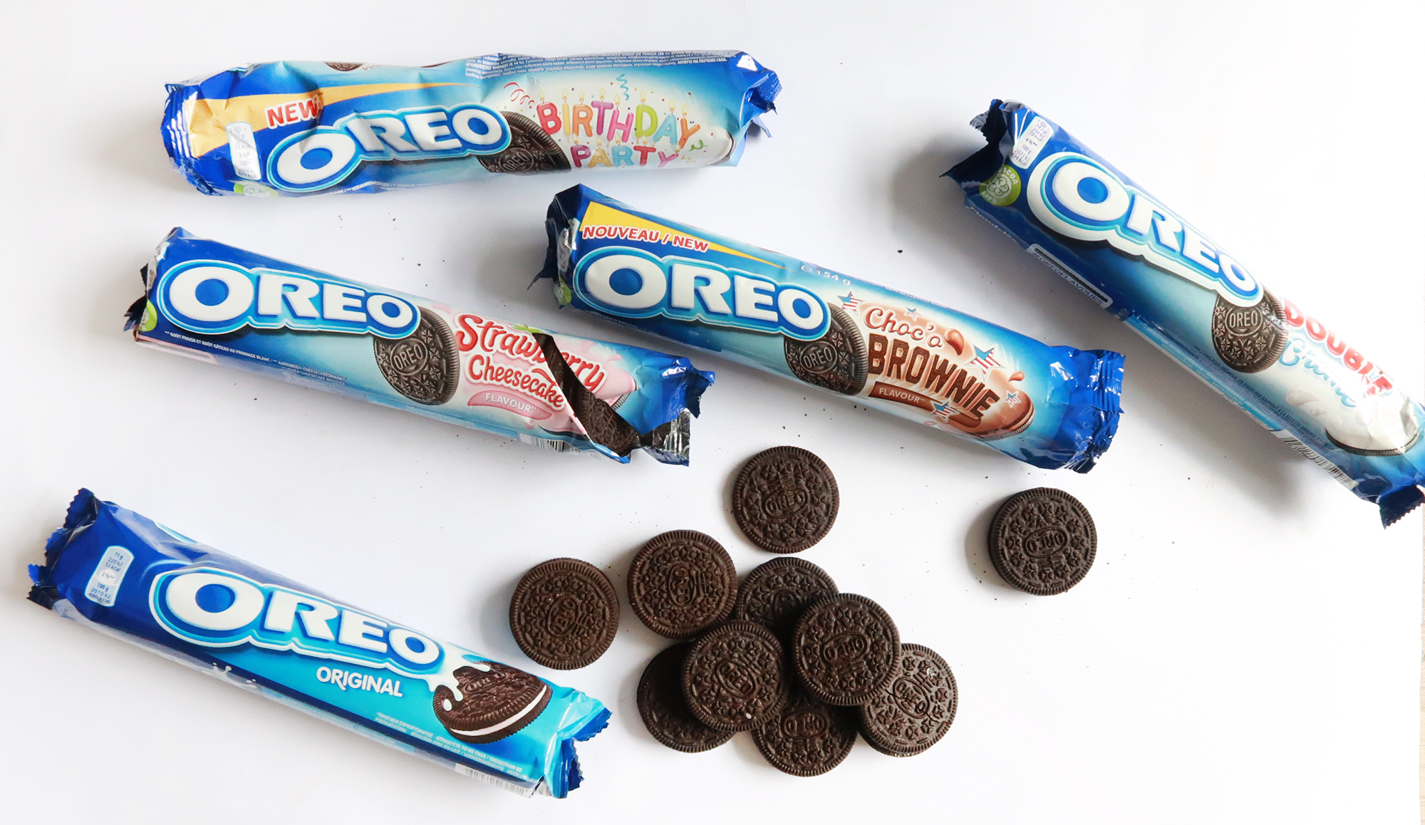 Smaaktest: 5 smaken Oreo incl. de nieuwe Oreo Birthday Party (+winactie ...
