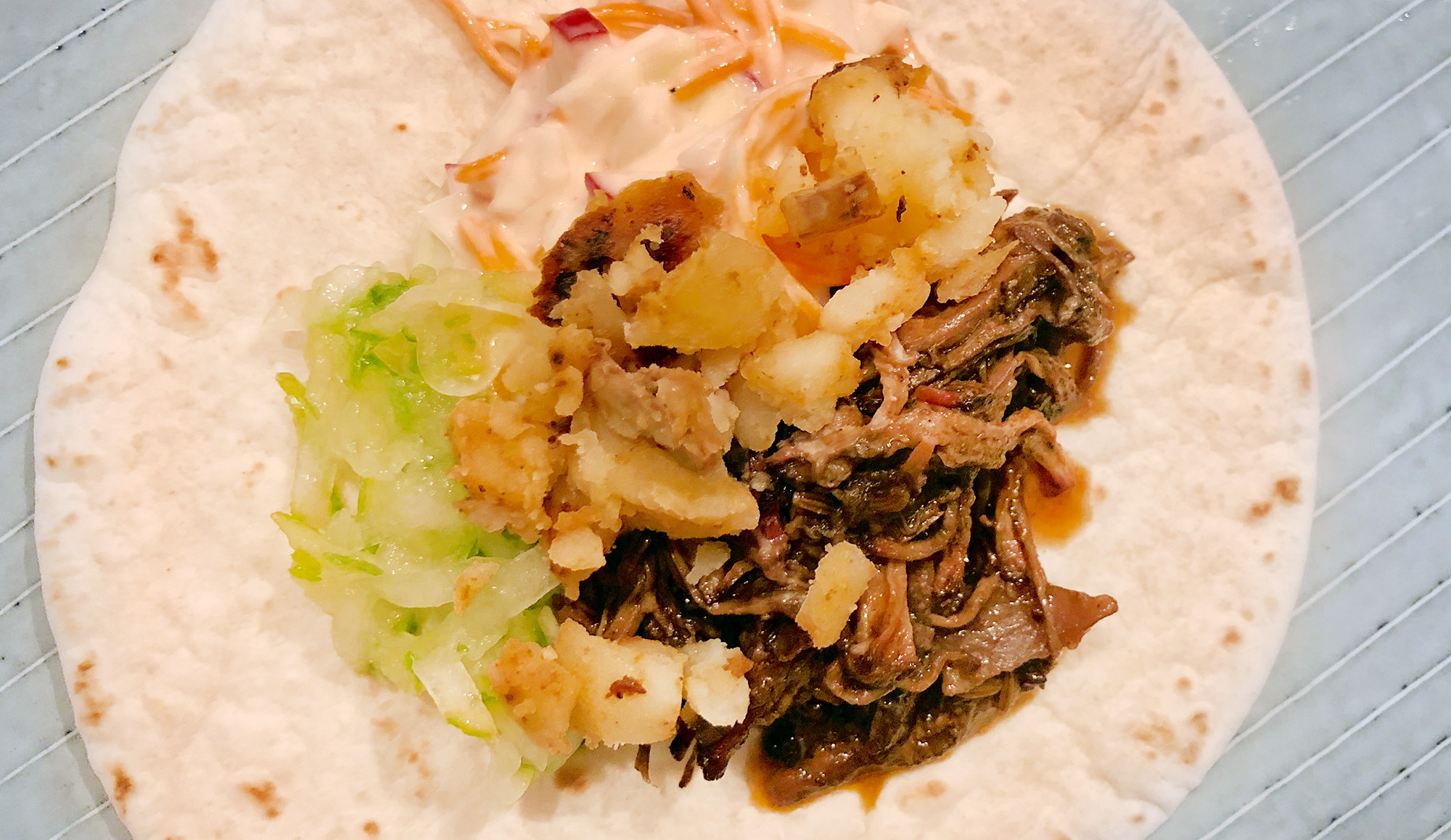 Pulled beef van de Big Green Egg