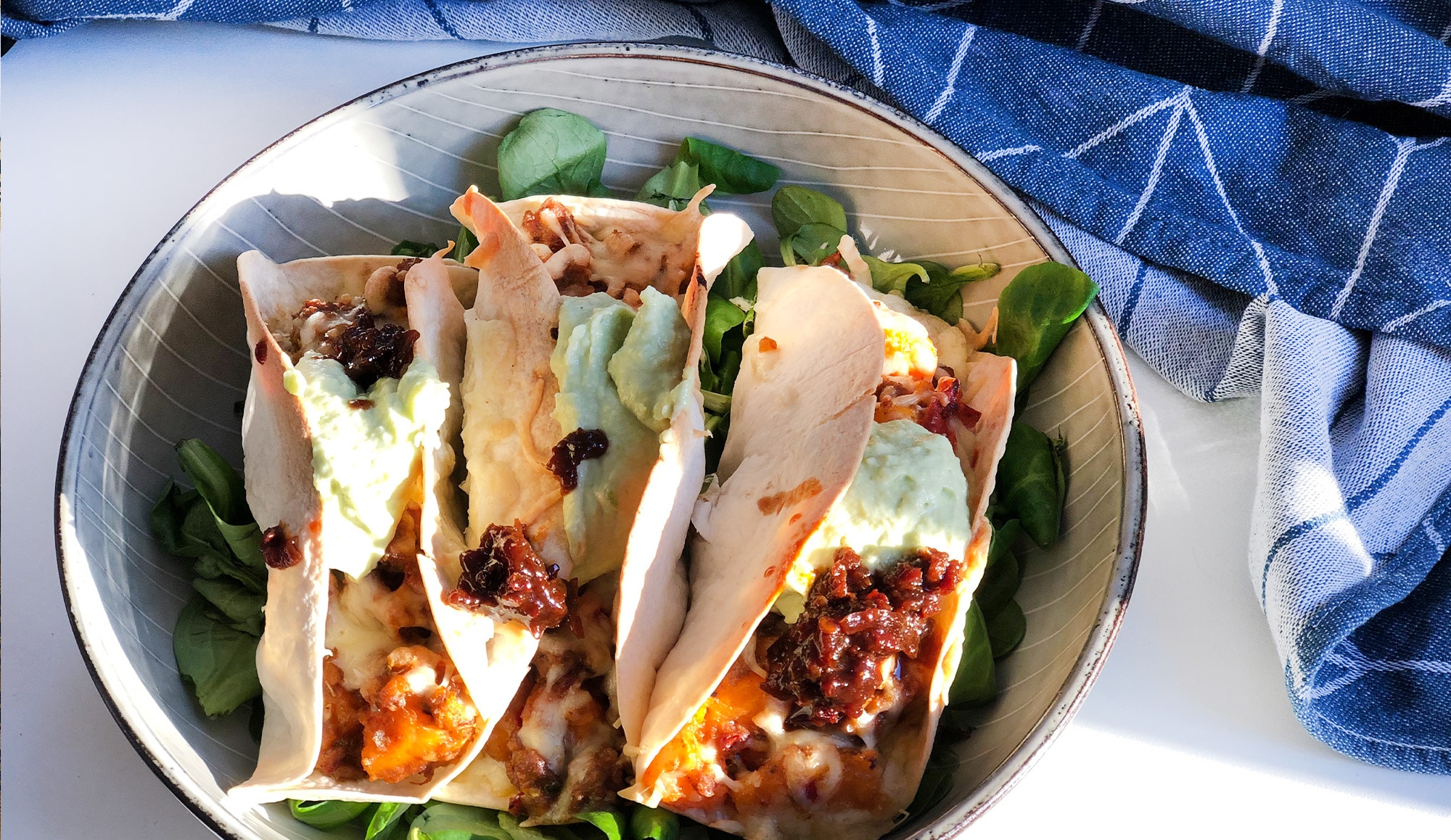 Wraps met gehakt en zoete aardappel - Gewoon wat een studentje 's ...