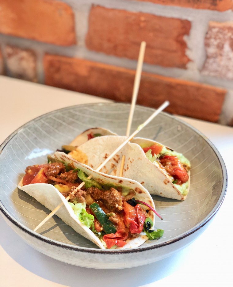 Mexicaanse wraps met gehakt-kaas-saus - Gewoon wat een studentje 's ...